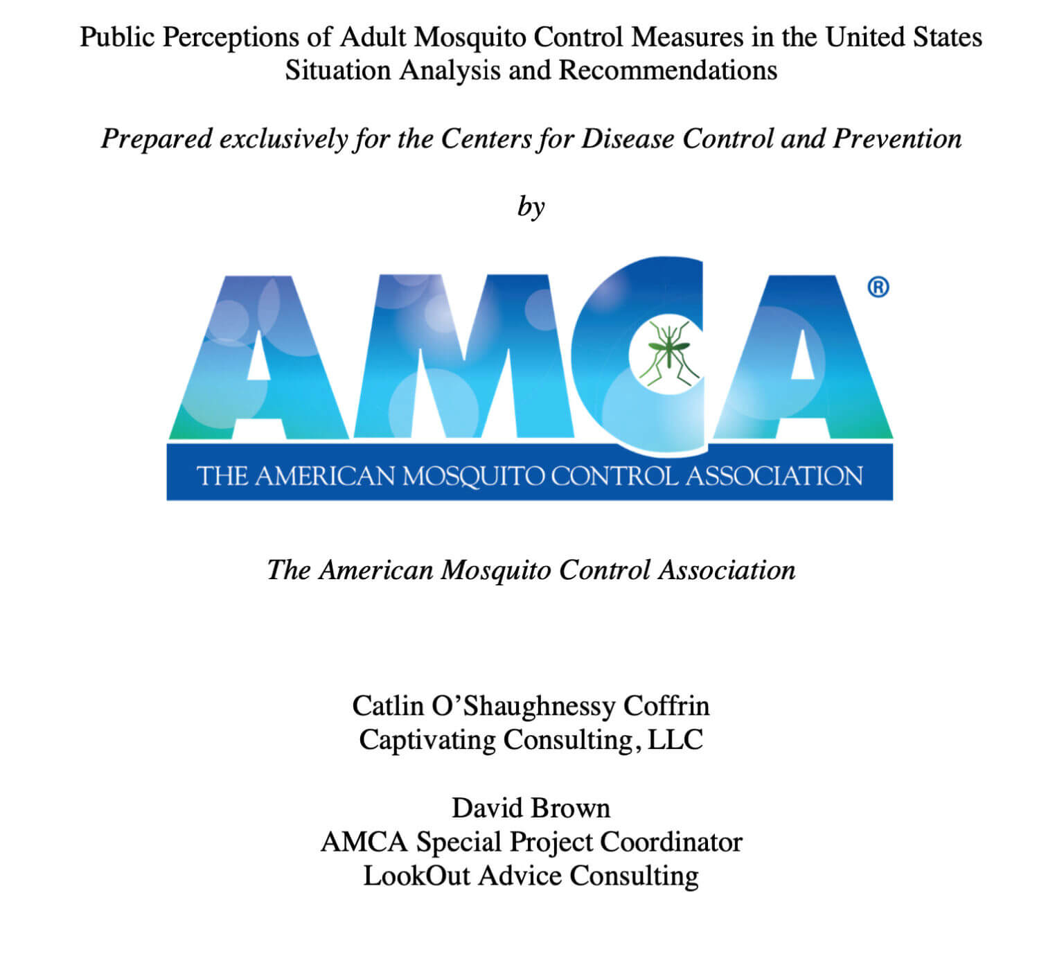 AMCA's Training Center - American Mosquito Control Association
